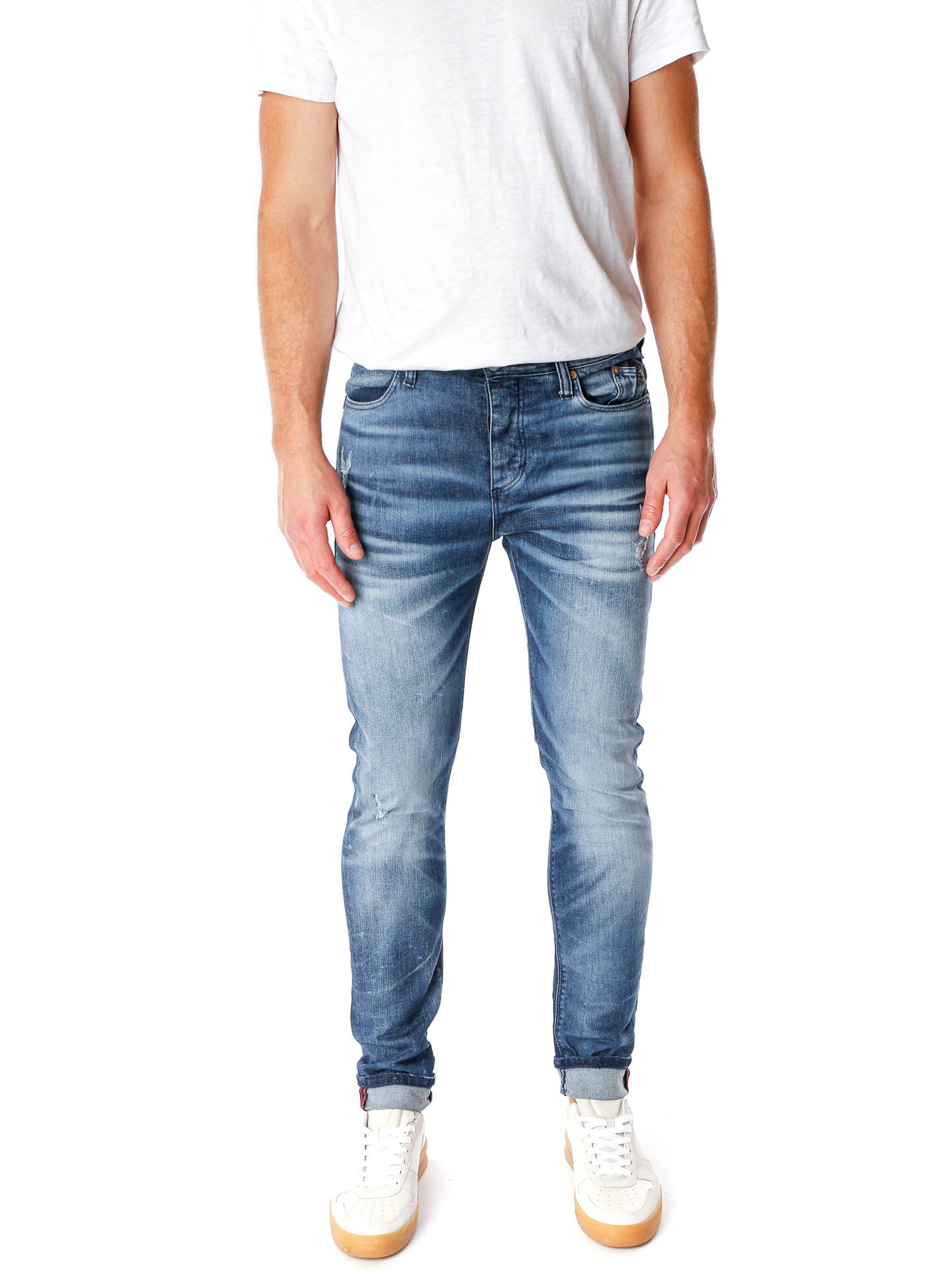 Blue de Genes Repi Slim Fit Low Waist Jeans