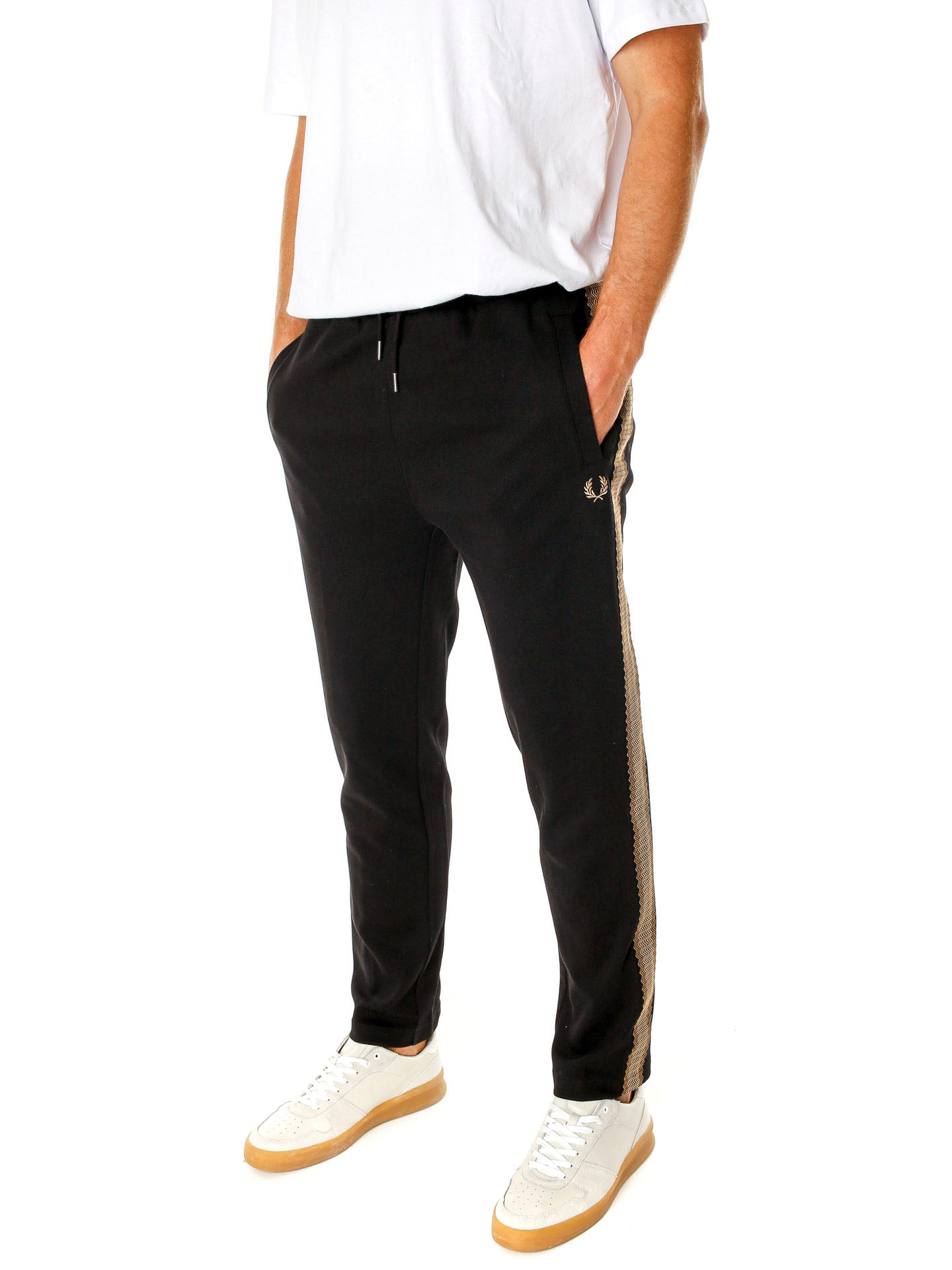 Fred Perry Track Pants Crochet Tape