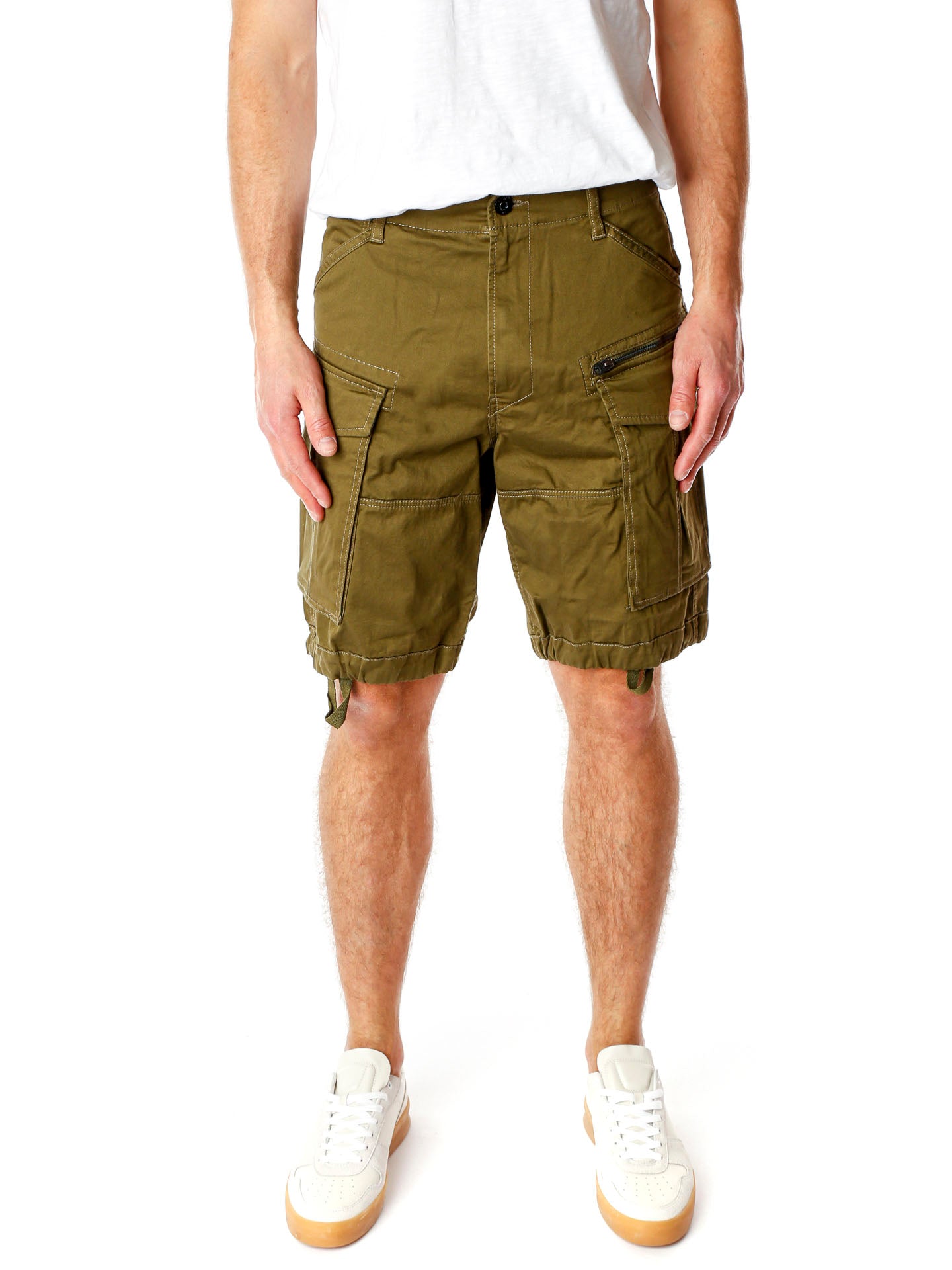 G-Star Rovic Zip Relaxed Fit Mid Waist Shorts
