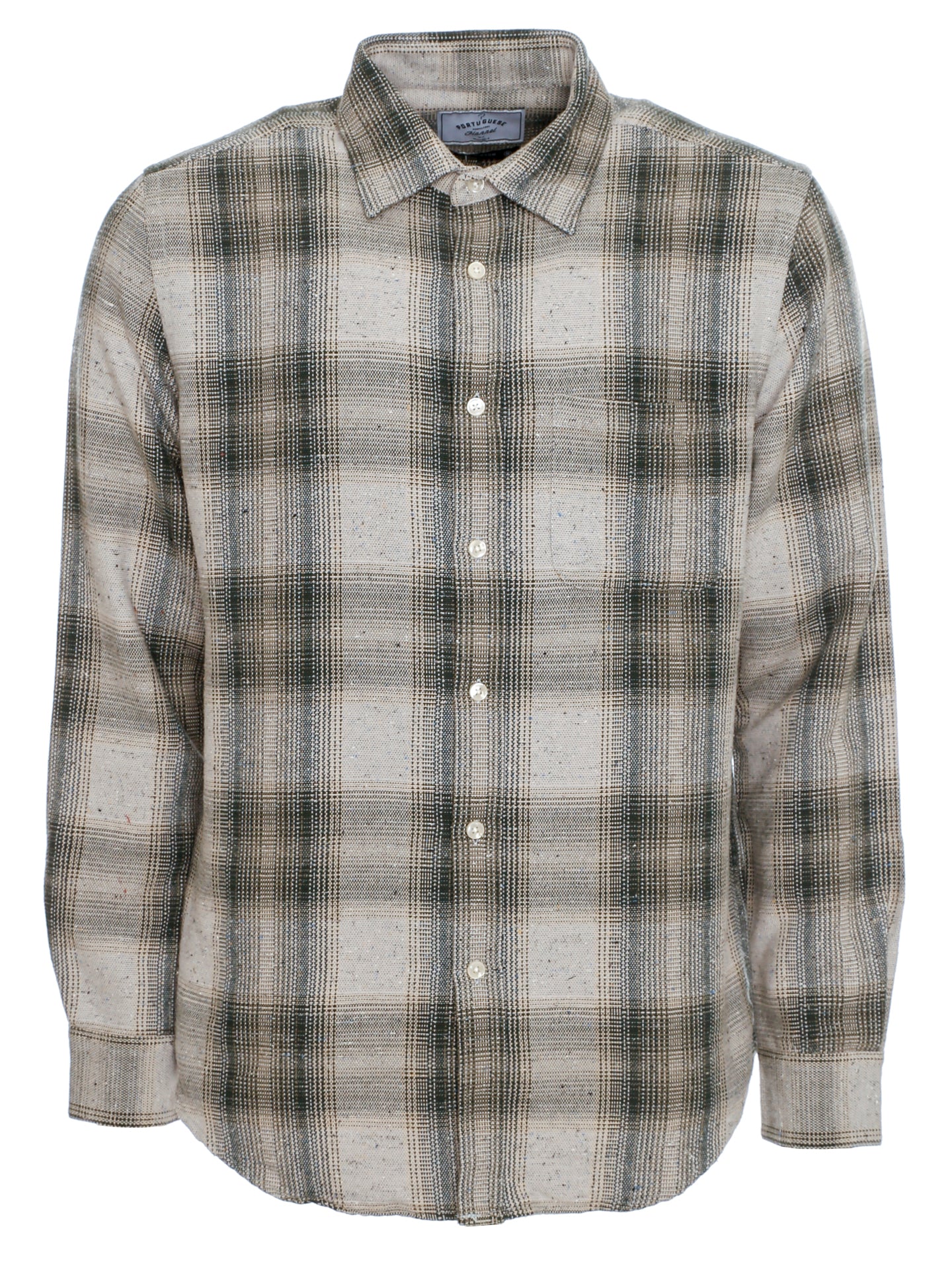 Portuguese Flannel Hemd Rude Check Green